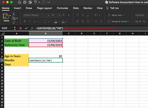 How To Calculate Age In Excel Easy Formulas