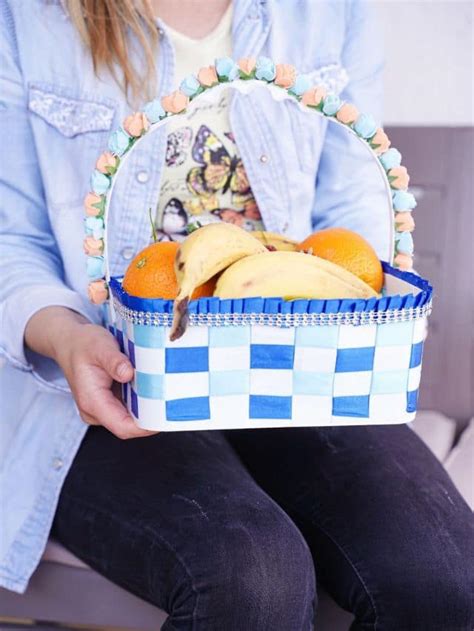 Diy Ice Cream Pail Basket Diy And Crafts