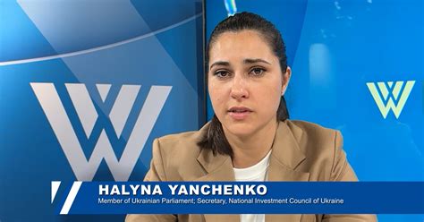 Possibilities For Us Defense Investment In Ukraine With Ukrainian Mp Halyna Yanchenko Wilson