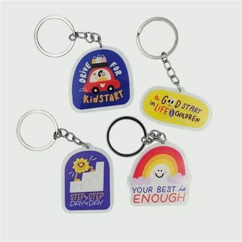 Acrylic Plastic Keychain Kr 2262