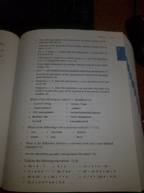 Solved Exercises 105 The Collating Sequence Of A Character
