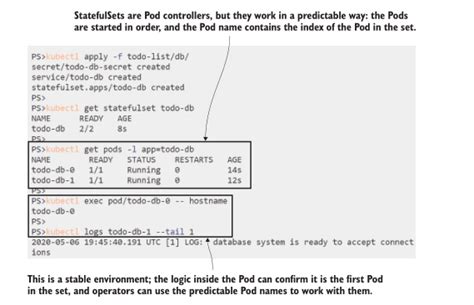 第八章 使用 statefulsets 和 jobs 运行数据量大的应用 learn kubernetes