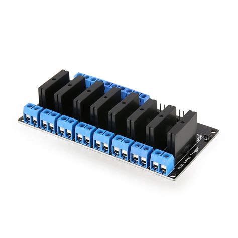 Buy Noradtjcca Channel Solid State Relay Module Board High Level Trigger SSR Input V DC