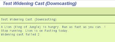 ABAP Objects Widening Cast ABAP Help Blog