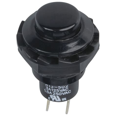 Red Miniature Pushbutton Spst Momentary Action 125v 1a Rating Jaycar Australia