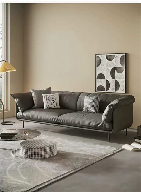 Custom Italian Leather Sofas And Cotton Sofa Sets For Hotelshomes At