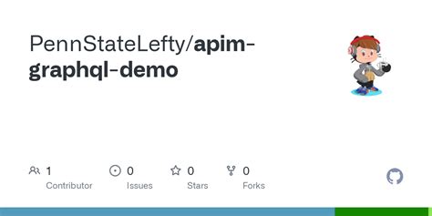 Github Pennstatelefty Apim Graphql Demo