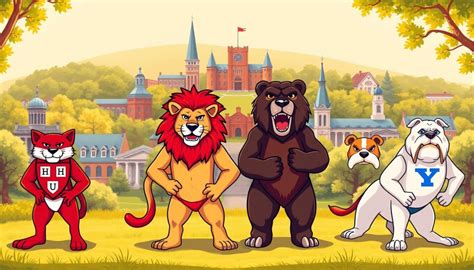 What Are The Mascots Of Harvard Columbia Cornell And Yale