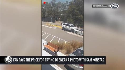 Meet The Man Behind Viral Sam Konstas Car Crash Video Sirajuddin Khan