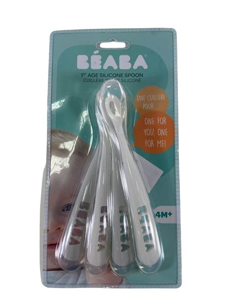 Beaba First Stage Silicone Spoons
