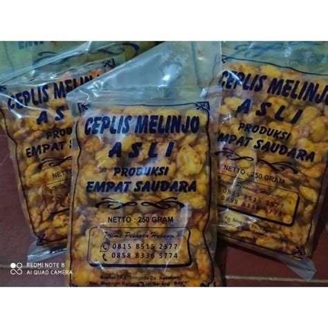 Jual Cepliskeceprek Melinjo Rasa Manis Pedas Kemasan 250gr Shopee