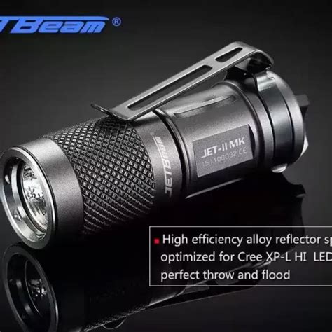 Jetbeam Jet Ii Mk Edc Mini Flashlight Torch Tactical Things