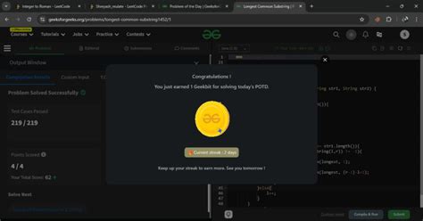 Shreyash Mulate On Linkedin Latepost 100daysofcode Geeksforgeeks Leetcode 100daysofcode