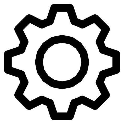 Cogwheel Configuration Gear Vector Svg Icon Svg Repo