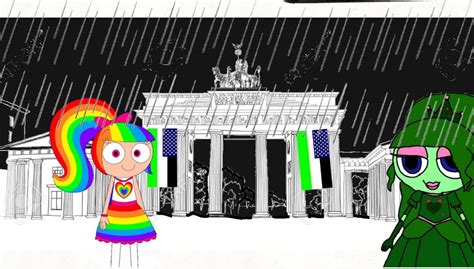 Sonioshi Vs Rainbow Kitty By Embrmclain141oshi On Deviantart