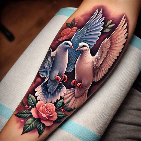 Black Dove Tattoo Designs