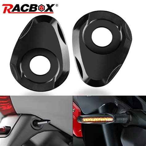 2pcs Motorcycle Turn Signal Indicator Spacer Adapter Parts For Yamaha Mt03 Mt07 Mt09 Mt10 Tracer