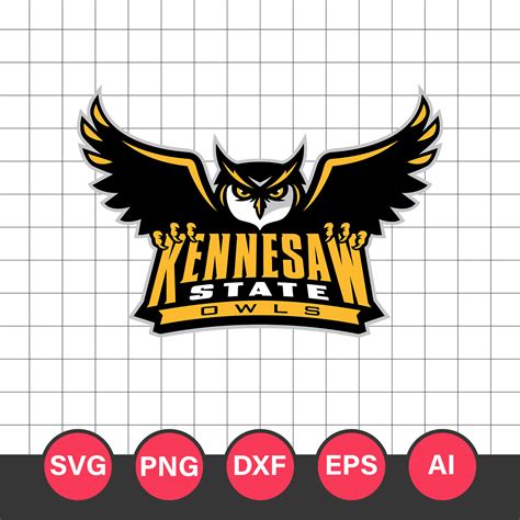 Kennesaw State Owls Svg Kennesaw State Owls Svg Kennesaw S Inspire