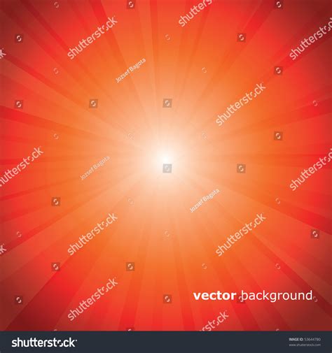 Sun Rays Vector Stock Vector Royalty Free 53644780 Shutterstock