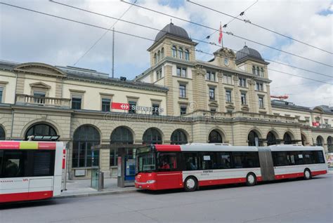 Winterthur Zh Switzerland April 8 2019 Winterthur Train Station