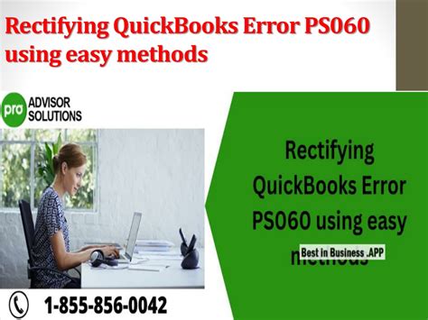 PPT Rectifying QuickBooks Error PS Using Easy Methods PowerPoint Presentation ID