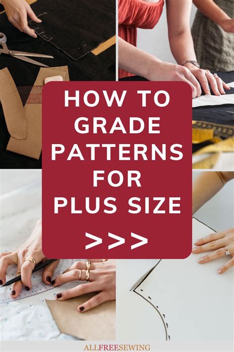 How To Grade Patterns For Plus Size Plus Size Sewing Patterns Plus