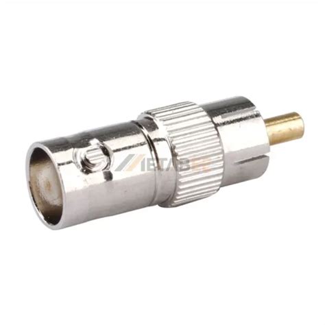 Bnc Female To Rca Male Connector 50 Ohm Metabeeai