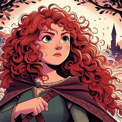 Merida Illustration Style 8k High Quality Perfect Strokes Em 2025