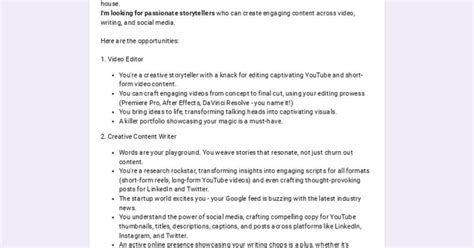 Kashyap Dutta On Linkedin Application Form