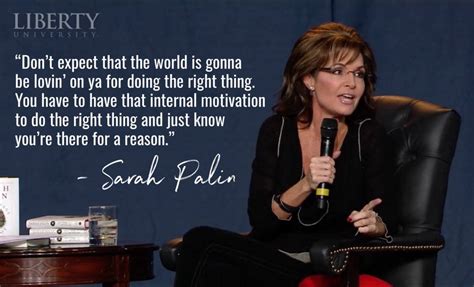 Download Inspirational Sarah Palin Quotation Wallpaper