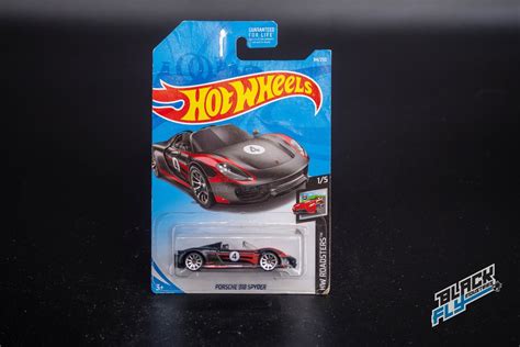 Hot Wheels Porsche 918 Spyder Black Black Fly Industries