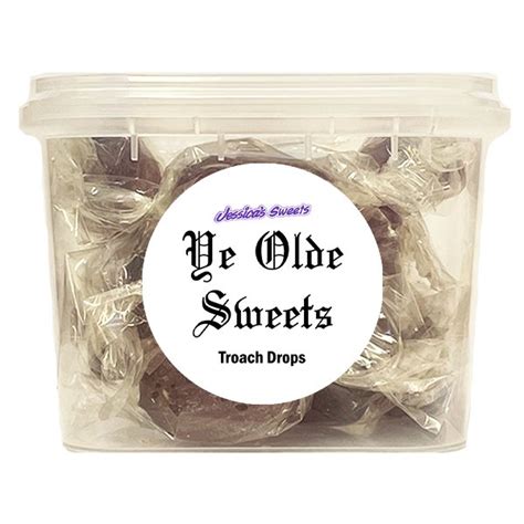 Jessicas Sweets Ye Olde Sweets Troach Drops 132g
