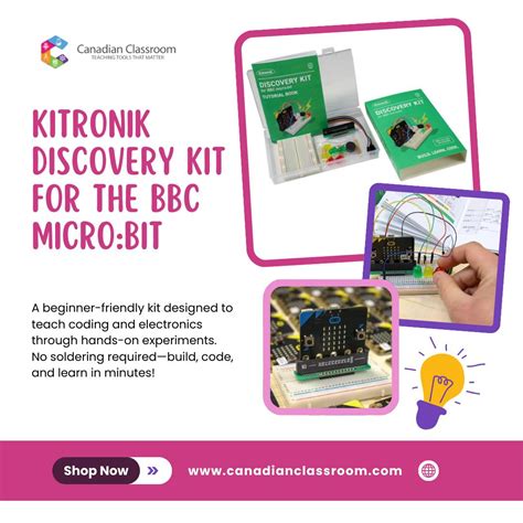 Canadian 🚀 Unlock The World Of Coding With The Bbc Microbit Discovery Kit 🤖 Ready To Dive