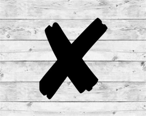 Pirate X Decal X Sticker X Decal X Marks The Spot Etsy