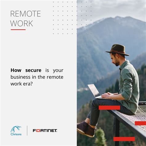 Chrisons Co Ltd On Linkedin Worried About Remote Work Risks Trust Chrisons And Fortinet To