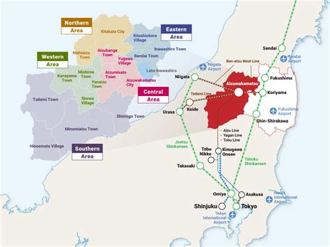Access And Link Aizu Japan Tourism Guide International Tourism Information