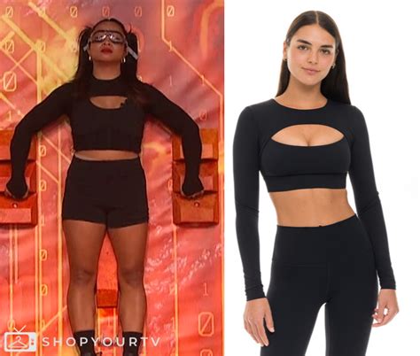 Big Brother Usa Season 26 Episode 6 Rubinas Black Cut Out Long Sleeve