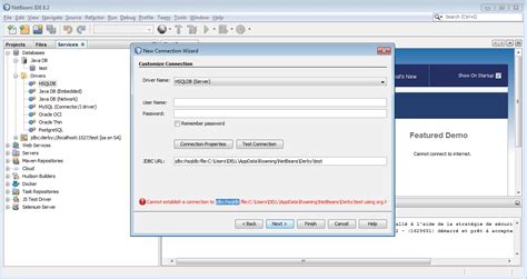 Probleme De Cnx Jdbchsqldb Avec Netbeans Par Abdeljaoued Page 1