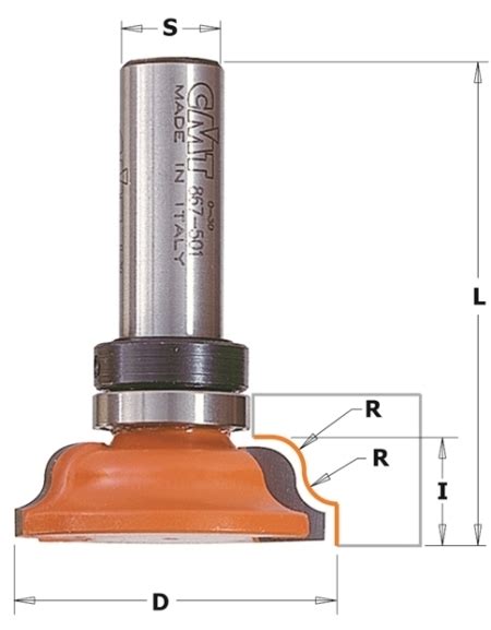 Molding Router Bits In Multi Profile Bits By CMT