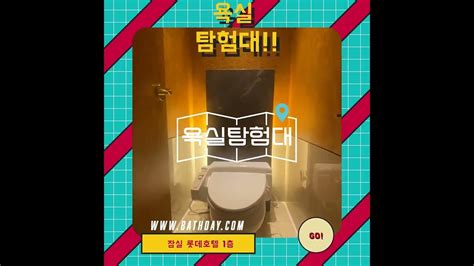 잠실 롯데 월드 호텔 로비 화장실 탐험기 Youtube