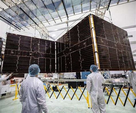 Huge Solar Arrays Installed On Psyche