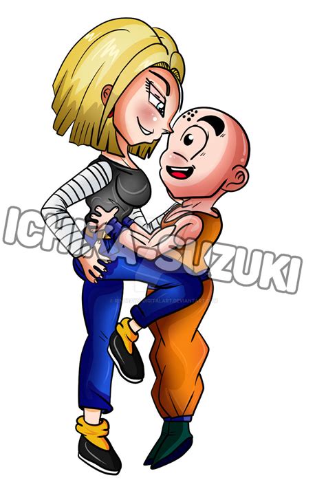 Android 18 X Krillin By Rindraws Digitalart On Deviantart