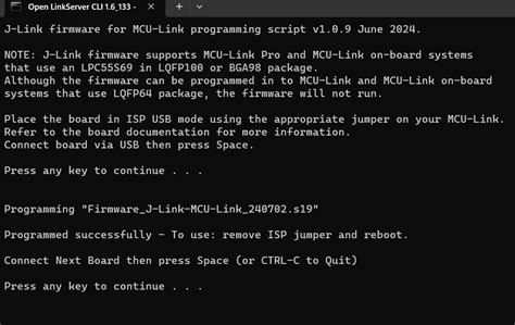 How To Install Segger Firmware In Mcu Link Pro Nxp Community