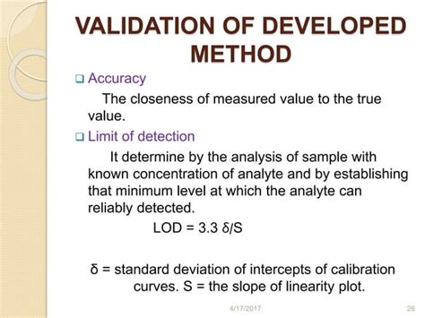 Method Development And Validation Pptx