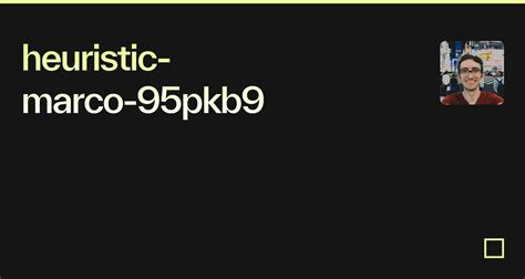 Heuristic Marco Pkb Codesandbox Heuristic Marco Pkb Codesandbox