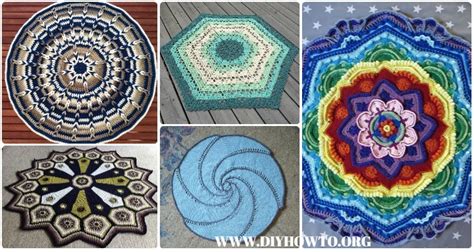Crochet Circle Blanket Free Patterns