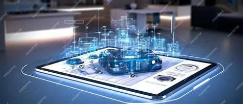 Premium Ai Image Modern Smart Home Management System Using Augmented