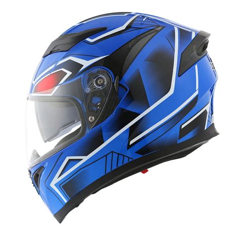 1storm Motorcycle Full Face Helmet Street Bike Dual Visor Sun Shield N