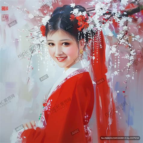 Ai创作图古装美少女人物画 手绘古装美女清宫美人 古装红衣女子 红颜古装美女 丫鬟髻少女 红衣少女设计古风 红衣美女古代仕女 手绘美女红梅图 古装美女古典美女 古装艺术照 古风嫁衣美女 古装