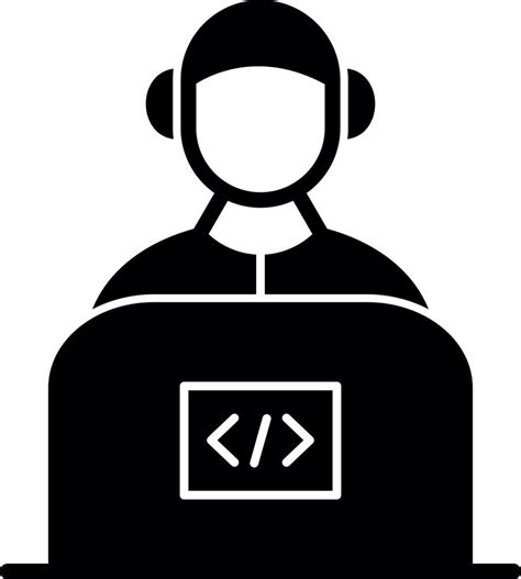 Senior Developer Vector Icon Design 15802018 Vector Art At Vecteezy
